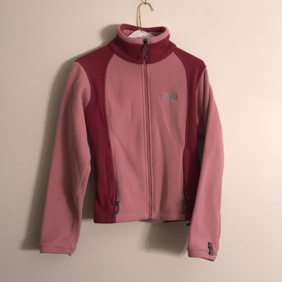 The North Face | Jackets & Coats | The North Face Pink Fleece | Poshmark